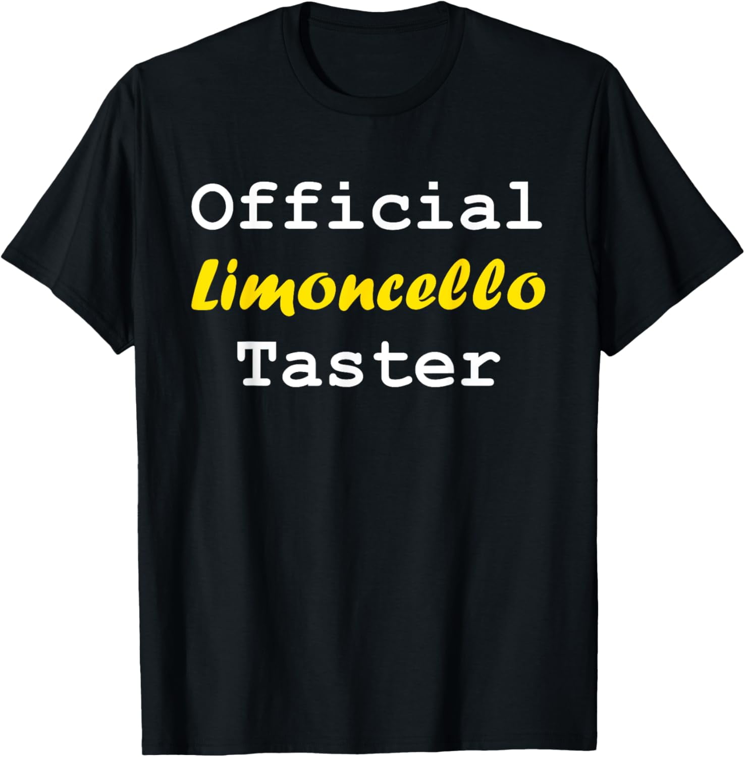 Alcohol official Limoncello taster Funny lemon Limoncello T-Shirt ...