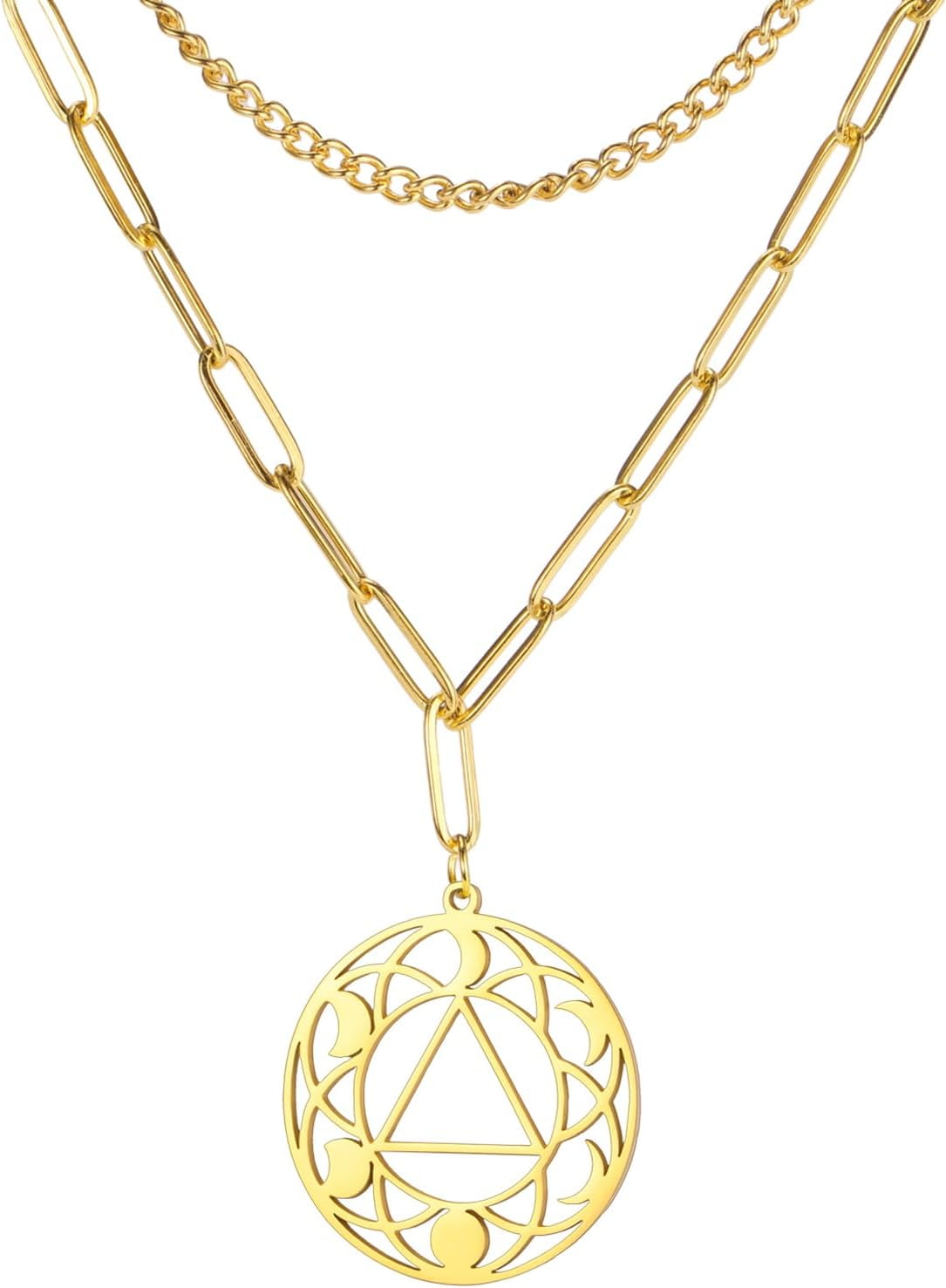 Alcoholics Anonymous Necklace for Women Sobriety Recovery Symbol ...