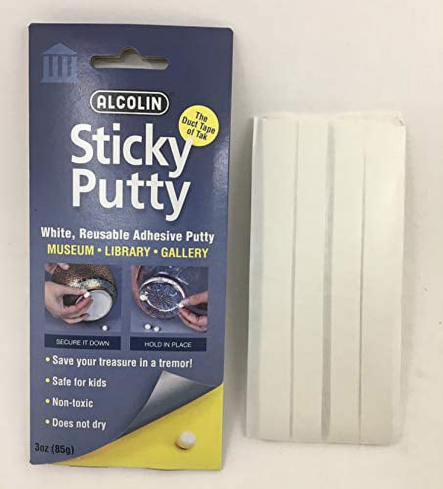 Alcolin Museum & Gallery Sticky Putty 3 Oz - Walmart.com