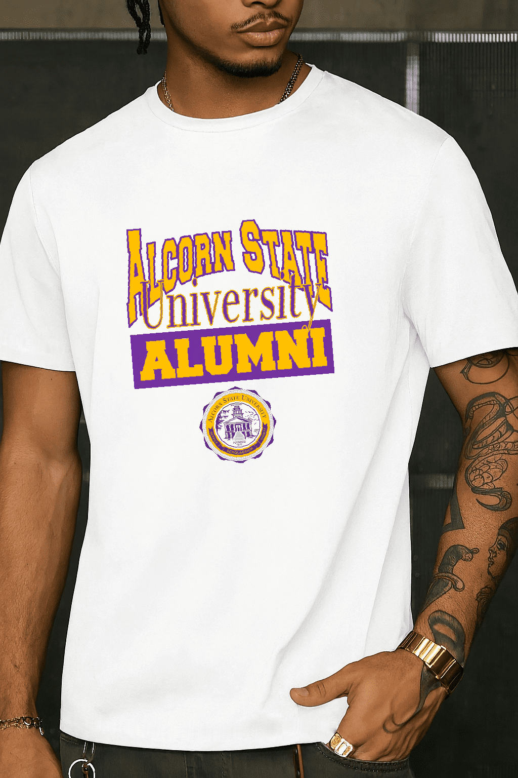 Alcorn State 1871 University Vintage College Graphic Unisex T-Shirt ...