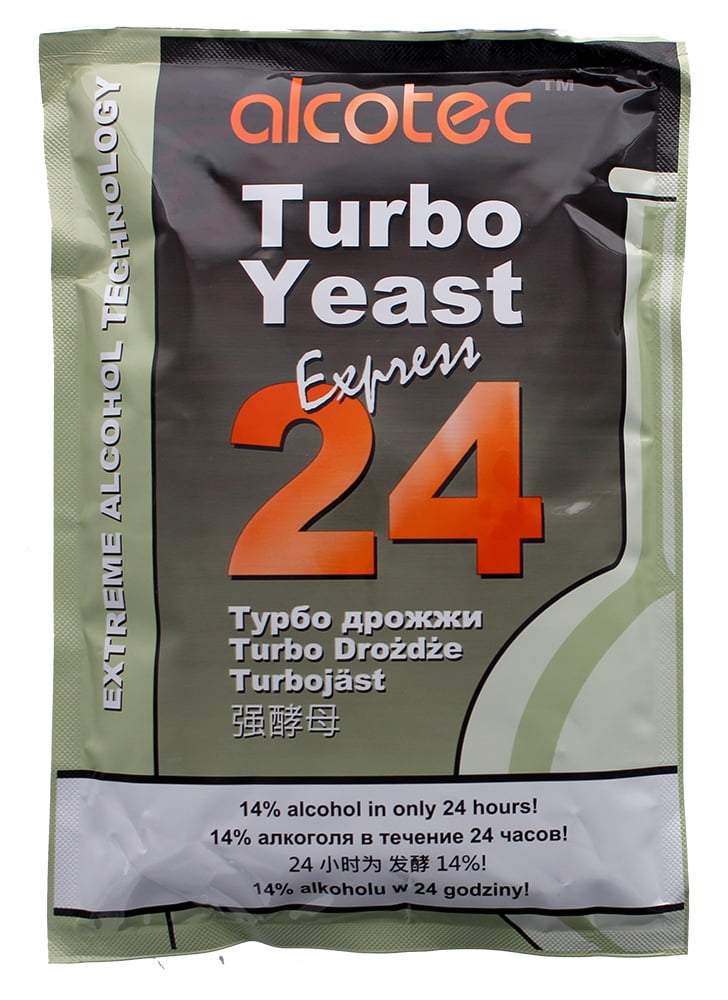 Alcotec Quick Distiller's 24-hour Turbo Yeast, Rapid Brew Nutrient, 205 ...