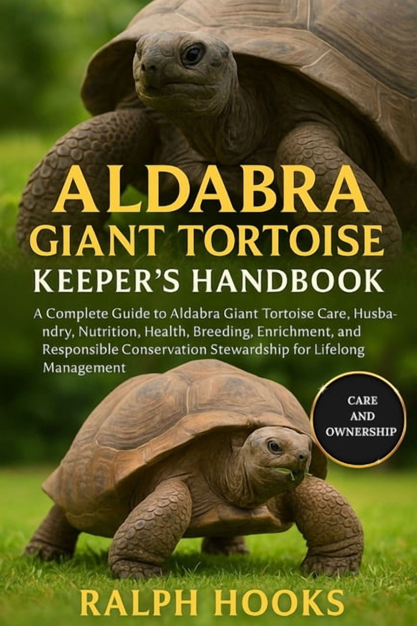 Aldabra Giant Tortoise Keeper's Handbook: A Complete Guide to Aldabra ...
