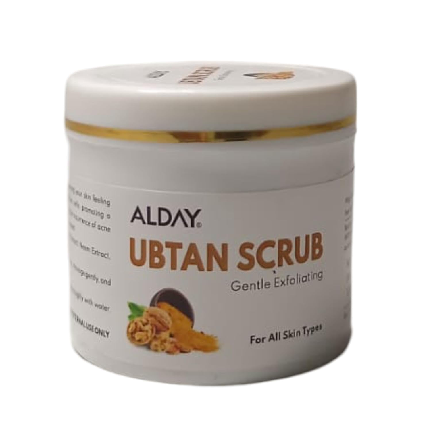Alday Ubtan Scrub Gentle Exfoliating Brightening Face Scrub for All ...