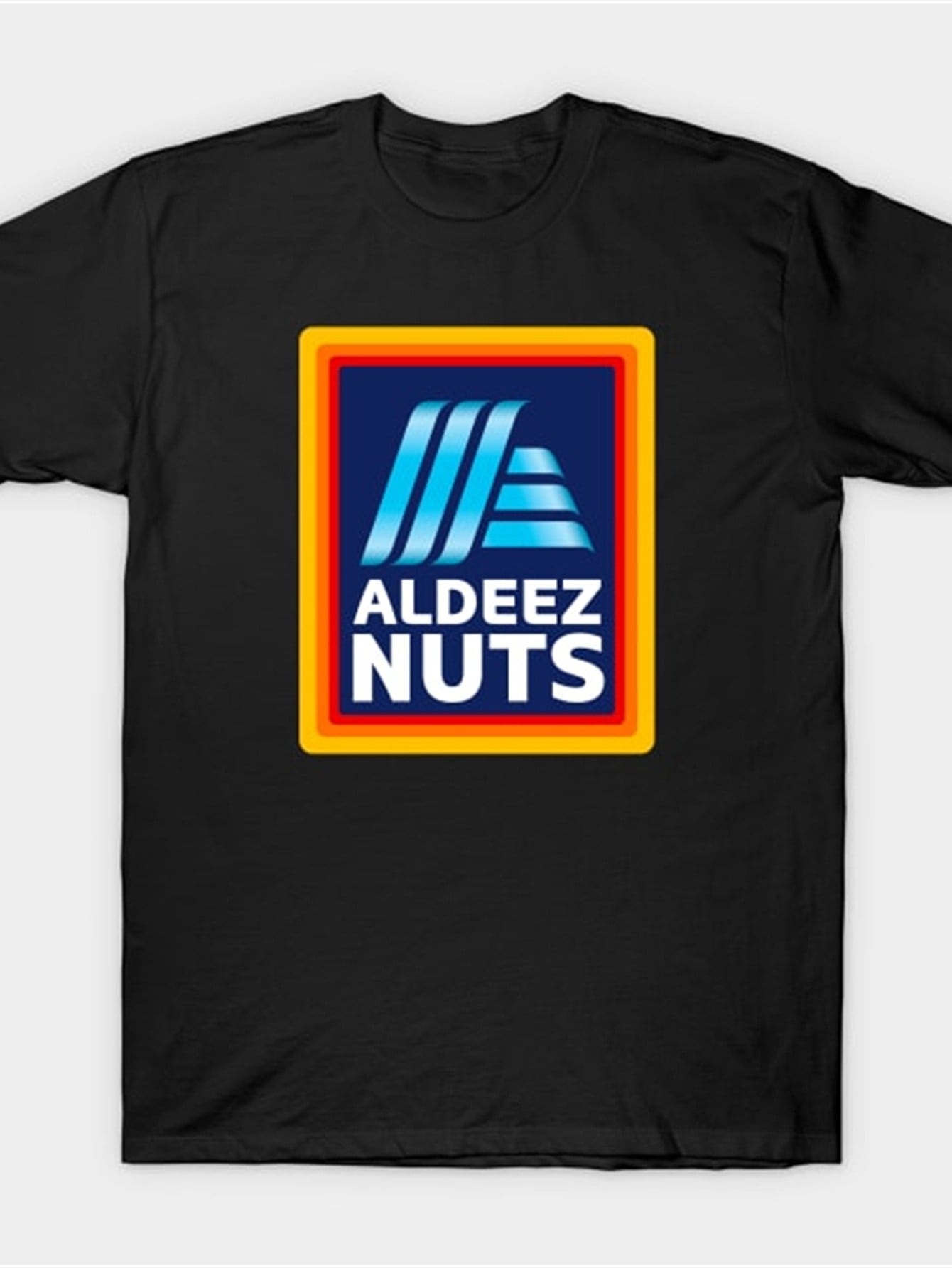 Aldeez Nuts T-shirt Hip Hop short sleeve T-shirt for men - Walmart.com