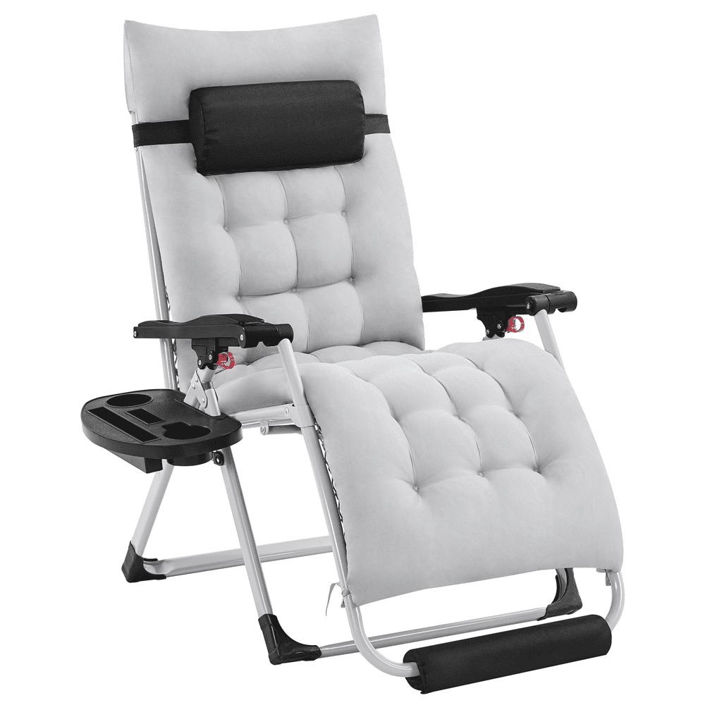 Alden Design 26in Zero Gravity Recliner with Cotton-padded Mattress for ...