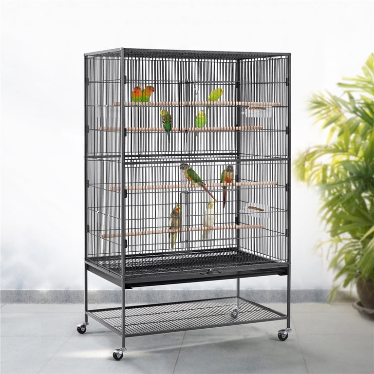 Wrought Iron Parrot Cage