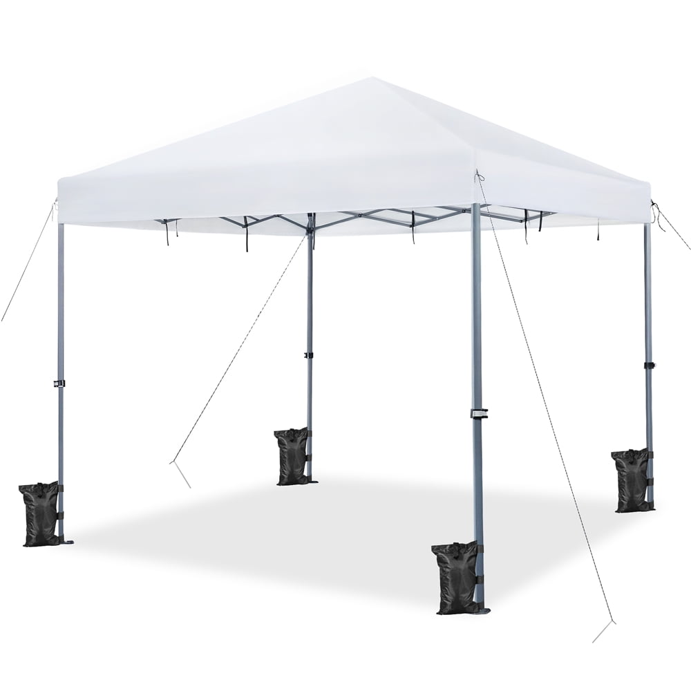 Alden Design 8x8FT Pop-up Canopy with One-Push-To-Lock Setup Mechanism ...