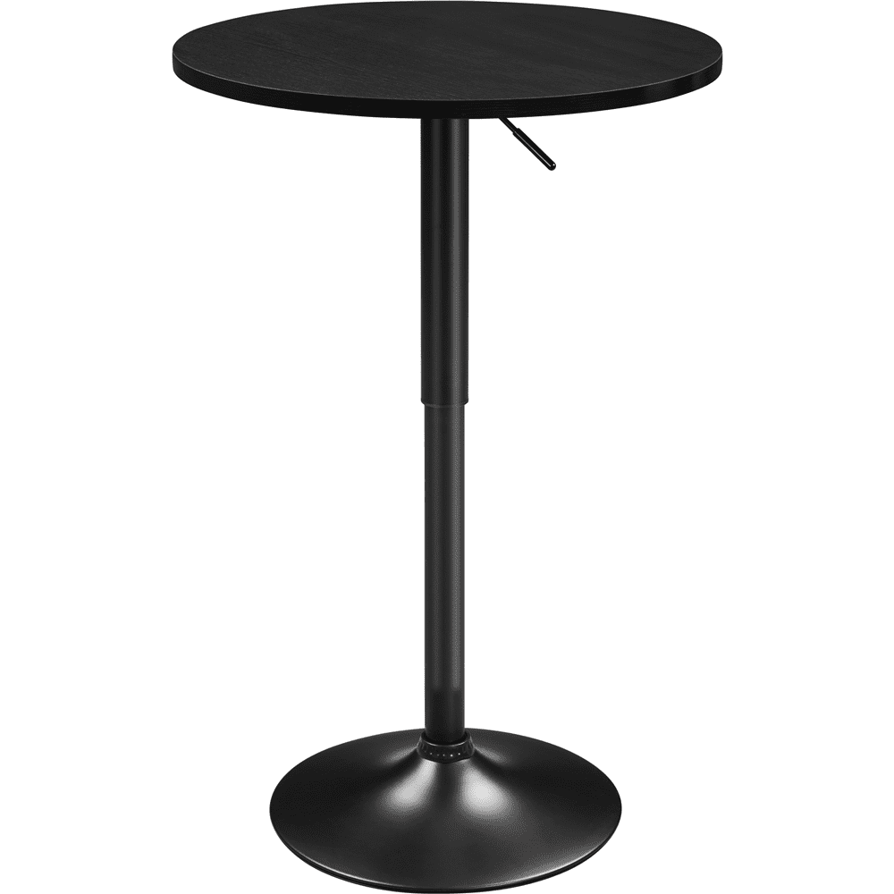 Alden Design Adjustable Pub Round Table - Height Adjustable - Walmart.com