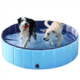Alden Design Foldable Indoor/Outdoor Pet Swimming Pool, Bath Tub ...