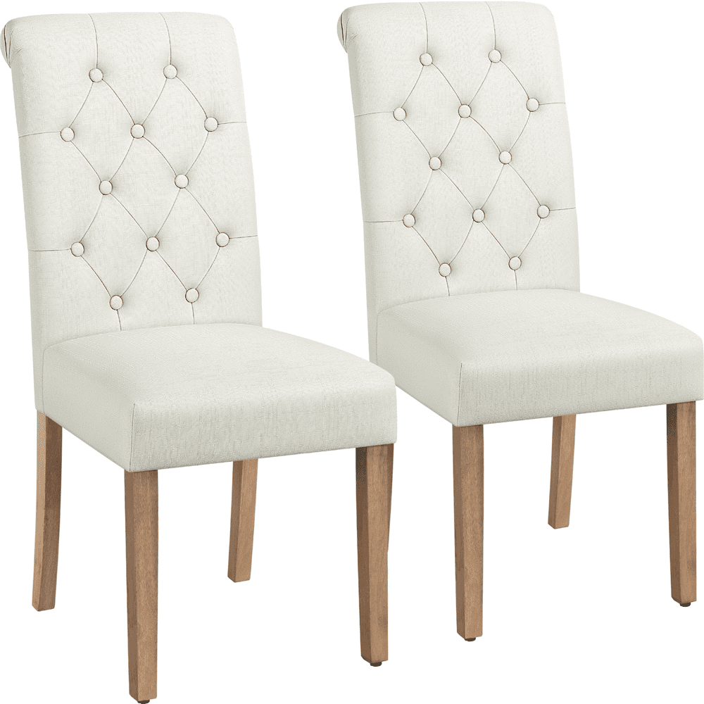 Free Shipping! Alden Design Tufted Upholstered High Back Parson Dining ...