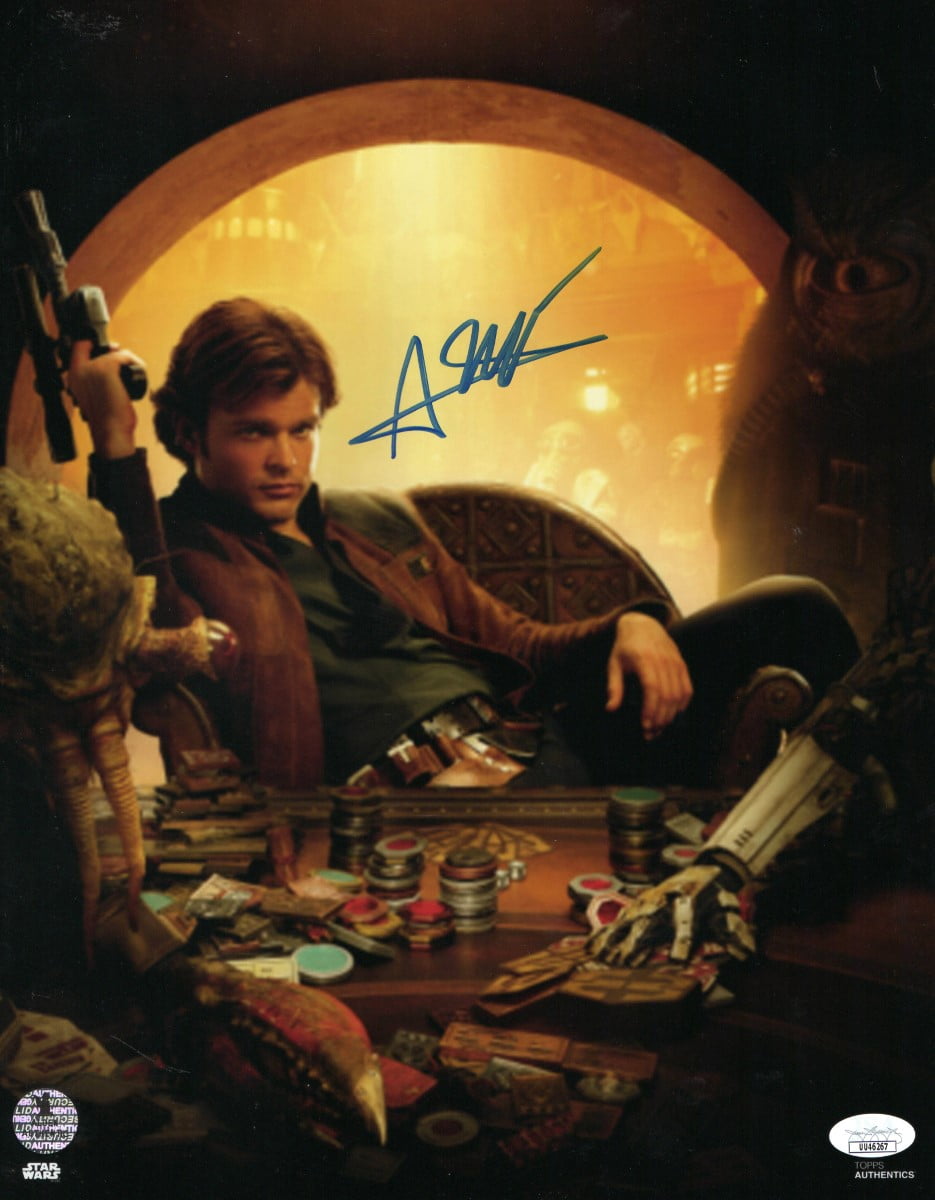 Alden Ehrenreich Signed Autographed 11X14 Photo Star Wars Han Solo ...