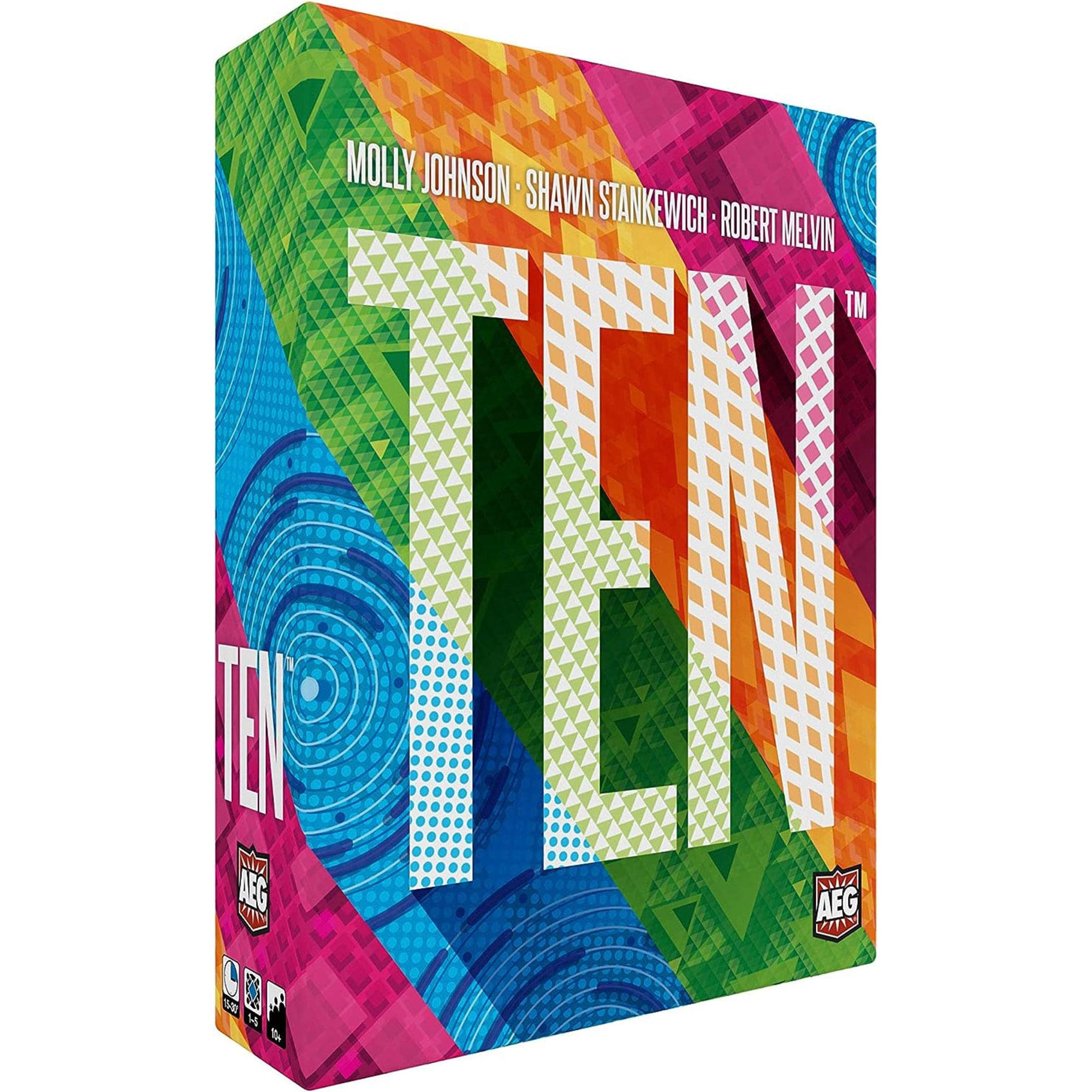 AEG: Ten - Push Your Luck Card Game for The Whole Family | from The ...