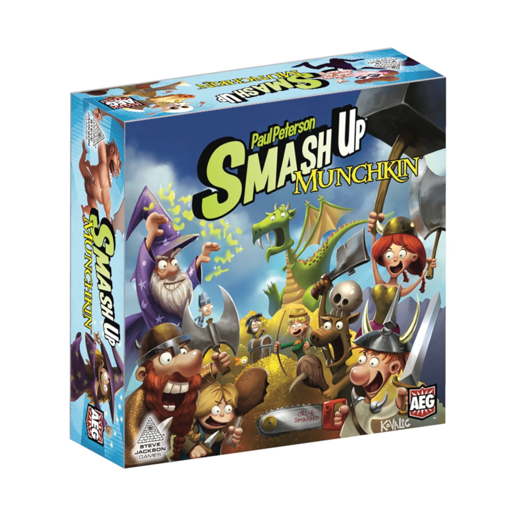 Alderac Entertainment Group (Aeg) Smash Up: Muchkin Expansion Card Game ...