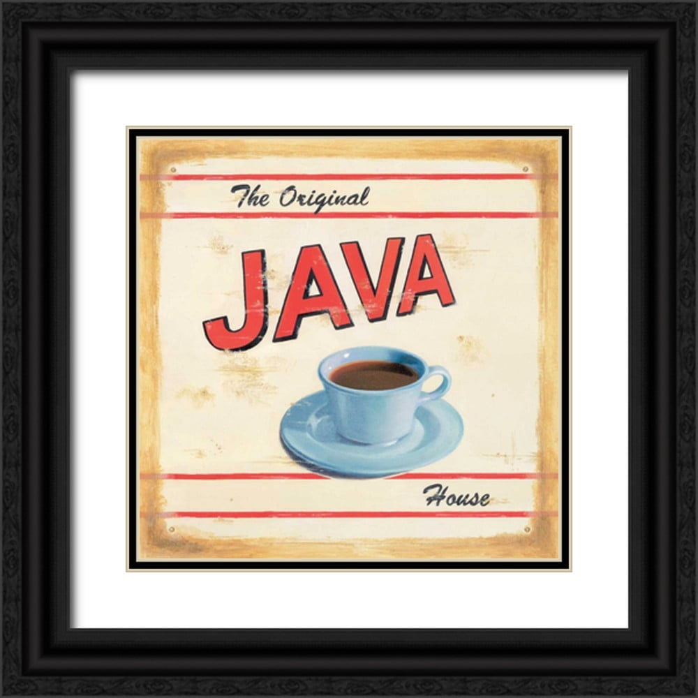 Alderson, Lisa 26x26 Black Ornate Wood Framed with Double Matting ...