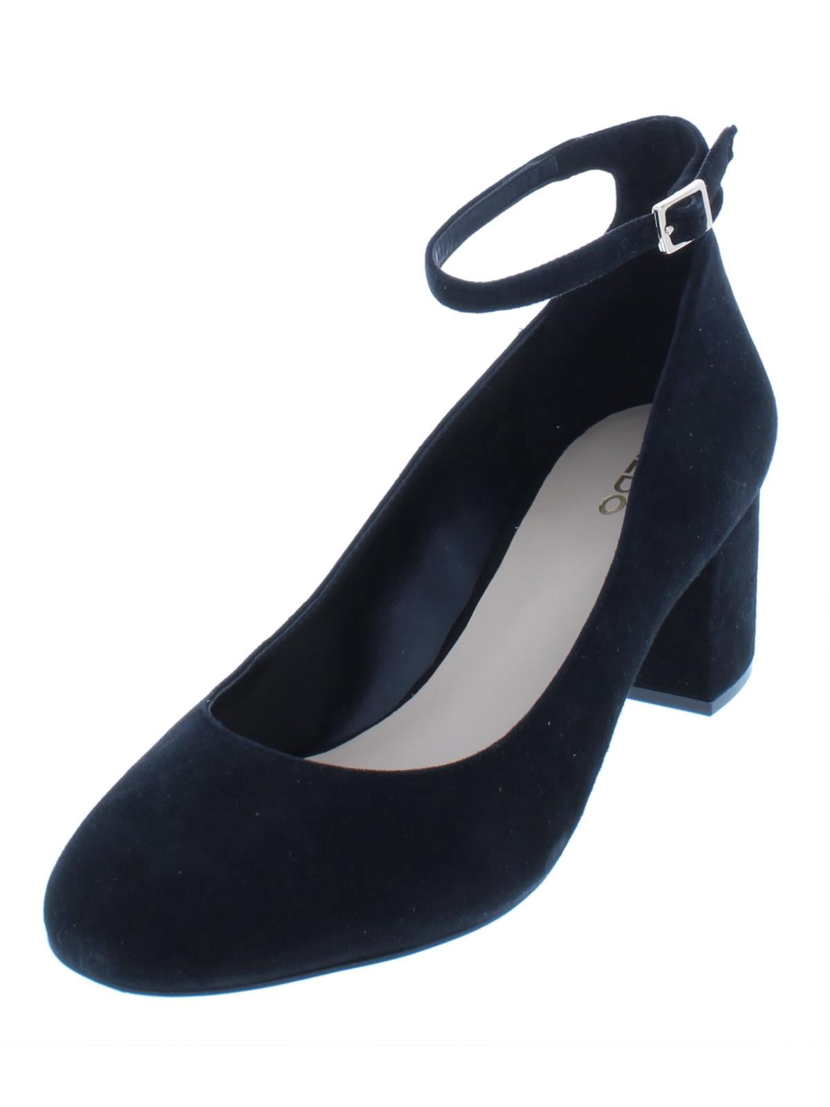 Aldo Womens Clarisse Suede Padded Insole Block Heels - Walmart.com