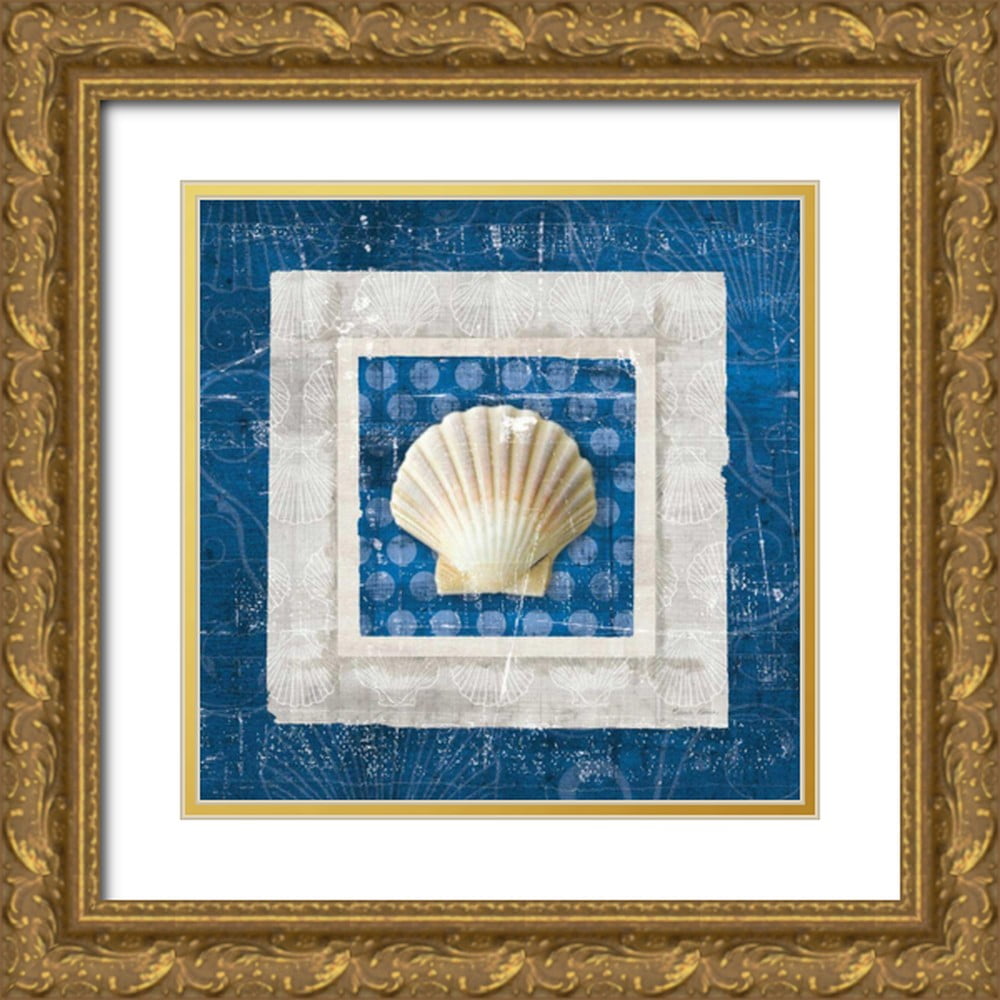 Aldrich, Belinda 26x26 Gold Ornate Wood Framed with Double Matting ...