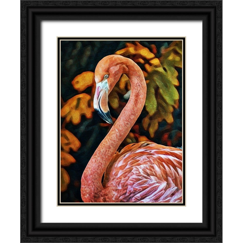 Aldridge, Ashley 12x14 Black Ornate Wood Framed with Double Matting ...