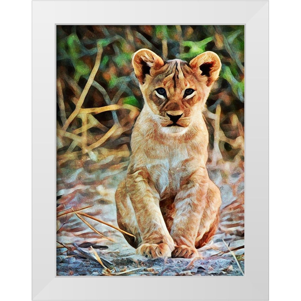 Aldridge, Ashley 12x14 White Modern Wood Framed Museum Art Print Titled ...