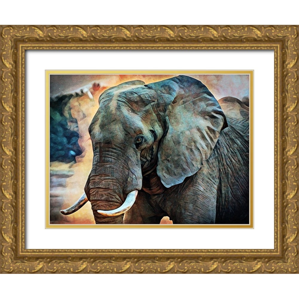 Aldridge, Ashley 14x12 Gold Ornate Wood Framed with Double Matting Museum Art Print Titled ...