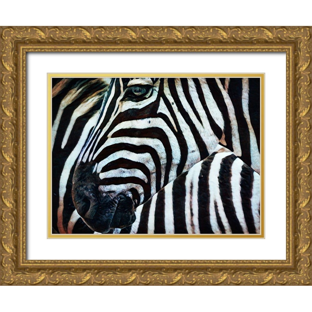 Aldridge, Ashley 14x12 Gold Ornate Wood Framed with Double Matting Museum Art Print Titled ...