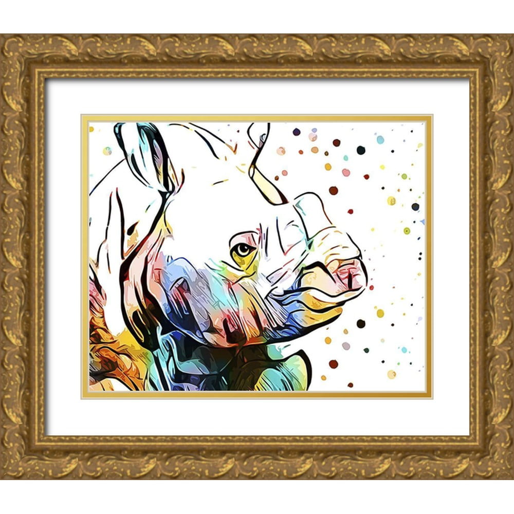 Aldridge, Ashley 14x12 Gold Ornate Wood Framed with Double Matting Museum Art Print Titled ...