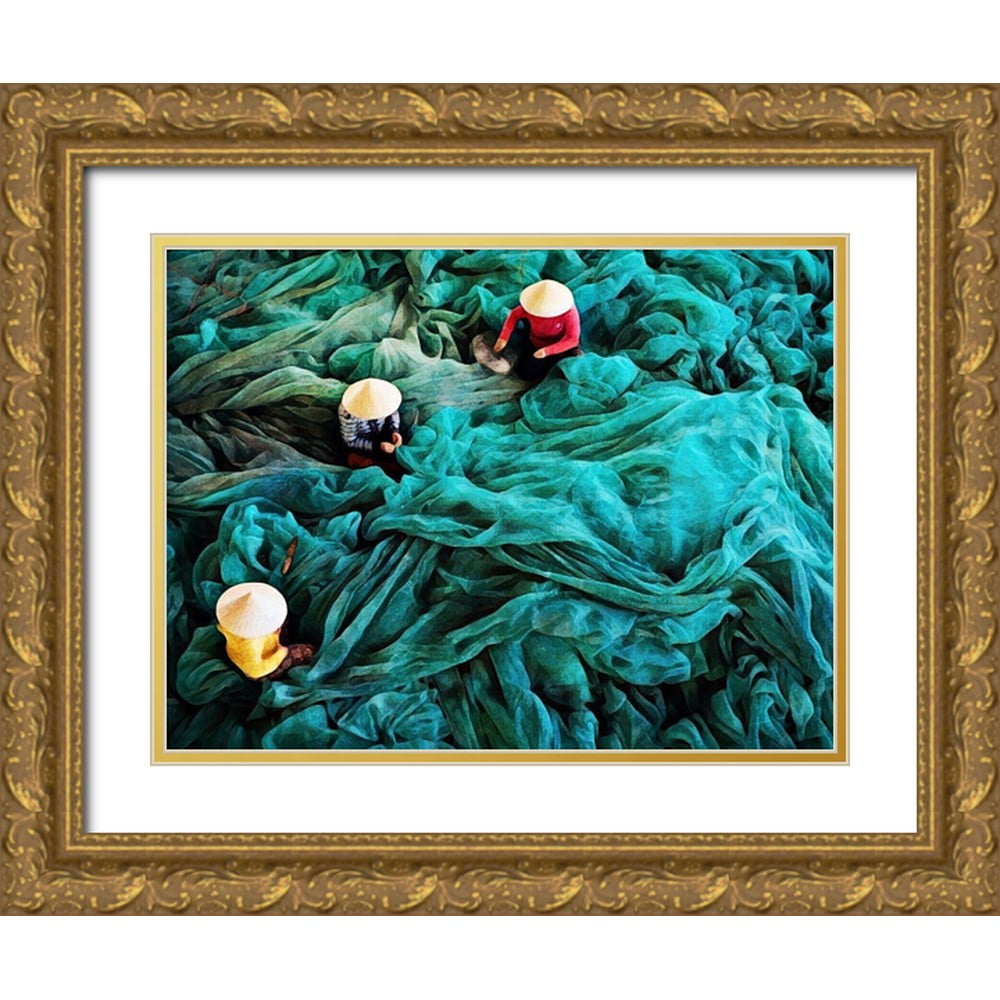 Aldridge, Ashley 14x12 Gold Ornate Wood Framed with Double Matting Museum Art Print Titled ...