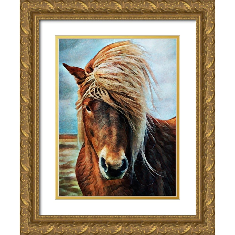 Aldridge, Ashley 19x24 Gold Ornate Wood Framed with Double Matting Museum Art Print Titled ...