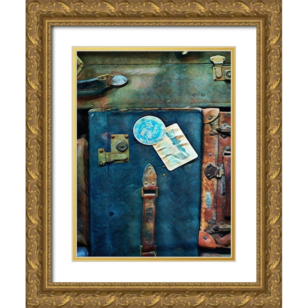 Aldridge, Ashley 19x24 Gold Ornate Wood Framed with Double Matting Museum Art Print Titled ...