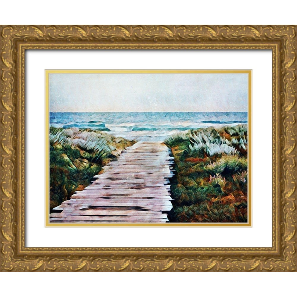 Aldridge, Ashley 32x25 Gold Ornate Wood Framed with Double Matting Museum Art Print Titled ...