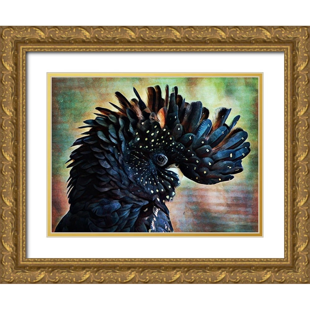 Aldridge, Ashley 32x25 Gold Ornate Wood Framed with Double Matting ...