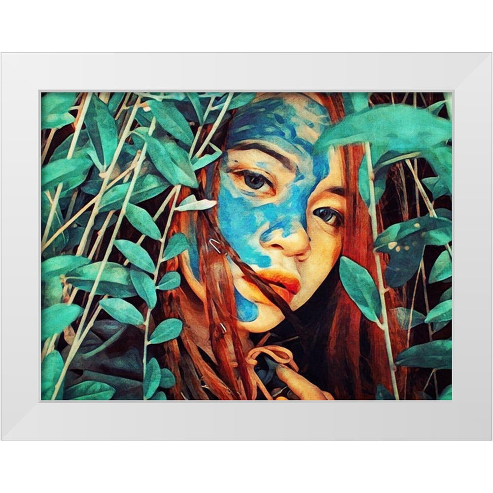 Aldridge, Ashley 32x25 White Modern Wood Framed Museum Art Print Titled ...