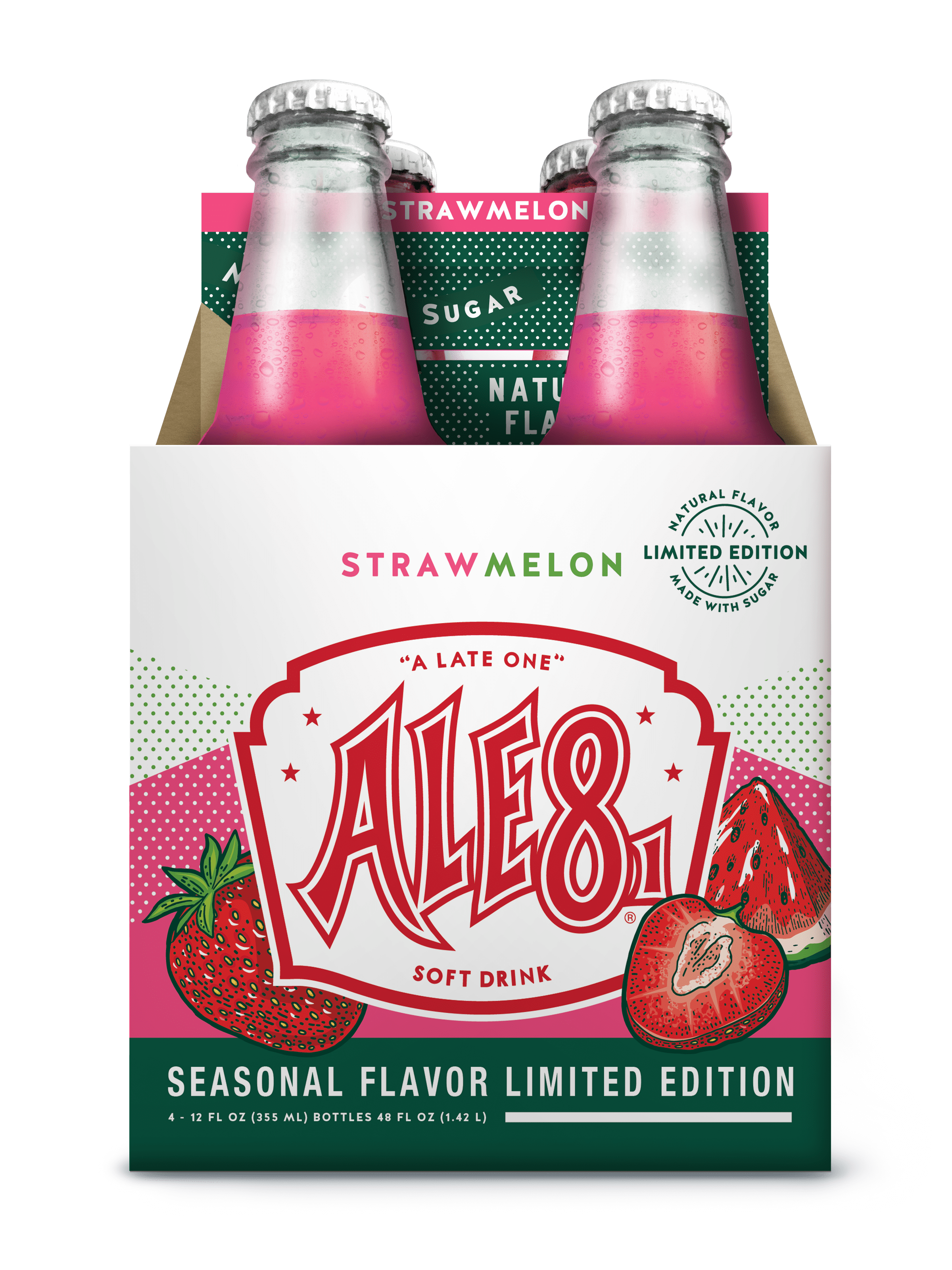 Ale-8 StrawMelon 4-Pk - Walmart.com