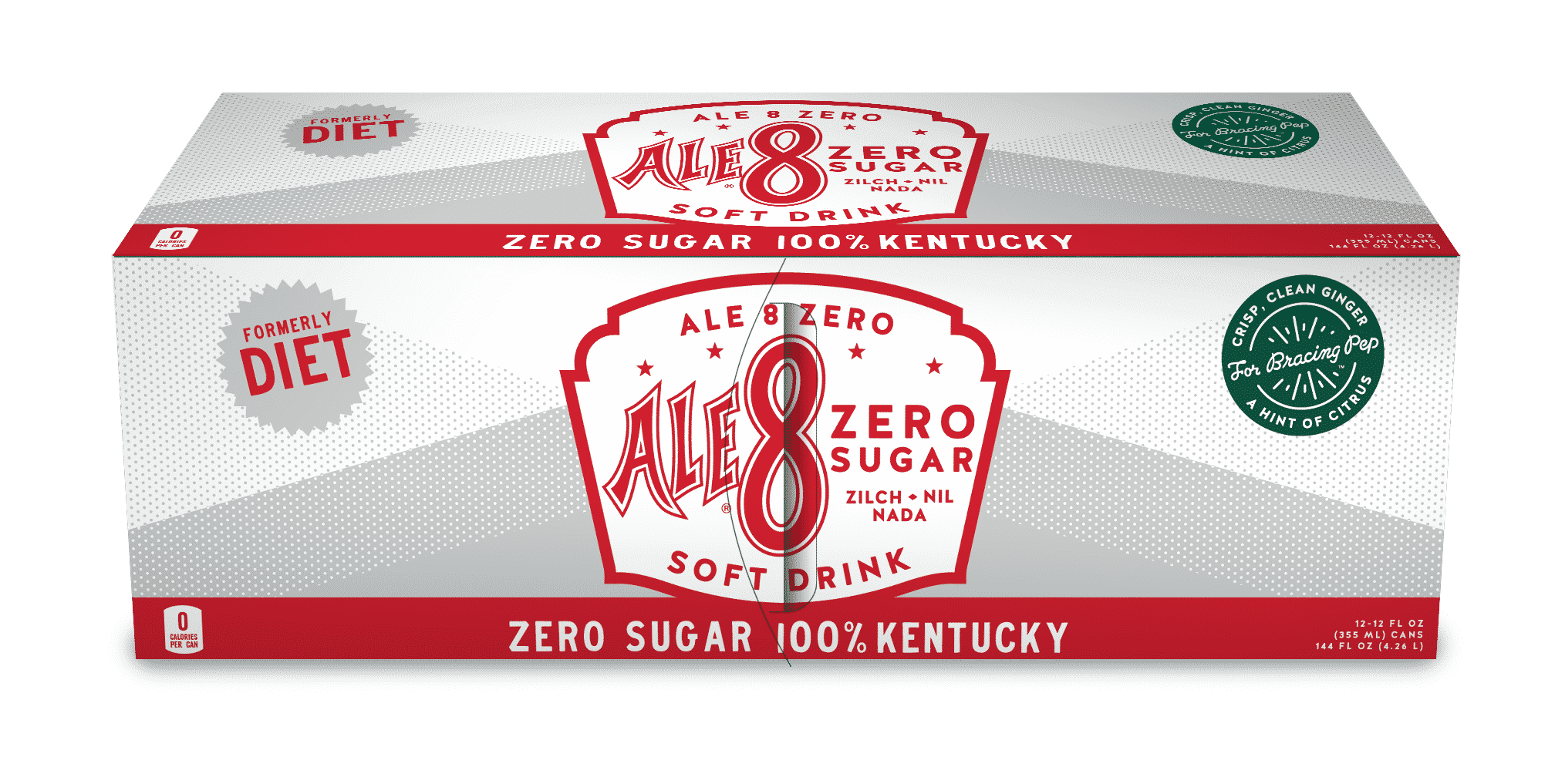Ale-8-One Zero Ginger Ale Soda Pop, 12 Fl Oz, 12 Pack Cans - Walmart.com