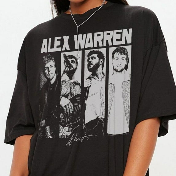 Ale.x Warr-en Inspired Tour 2025 Vintage Shirt, Retro Music Concert ...