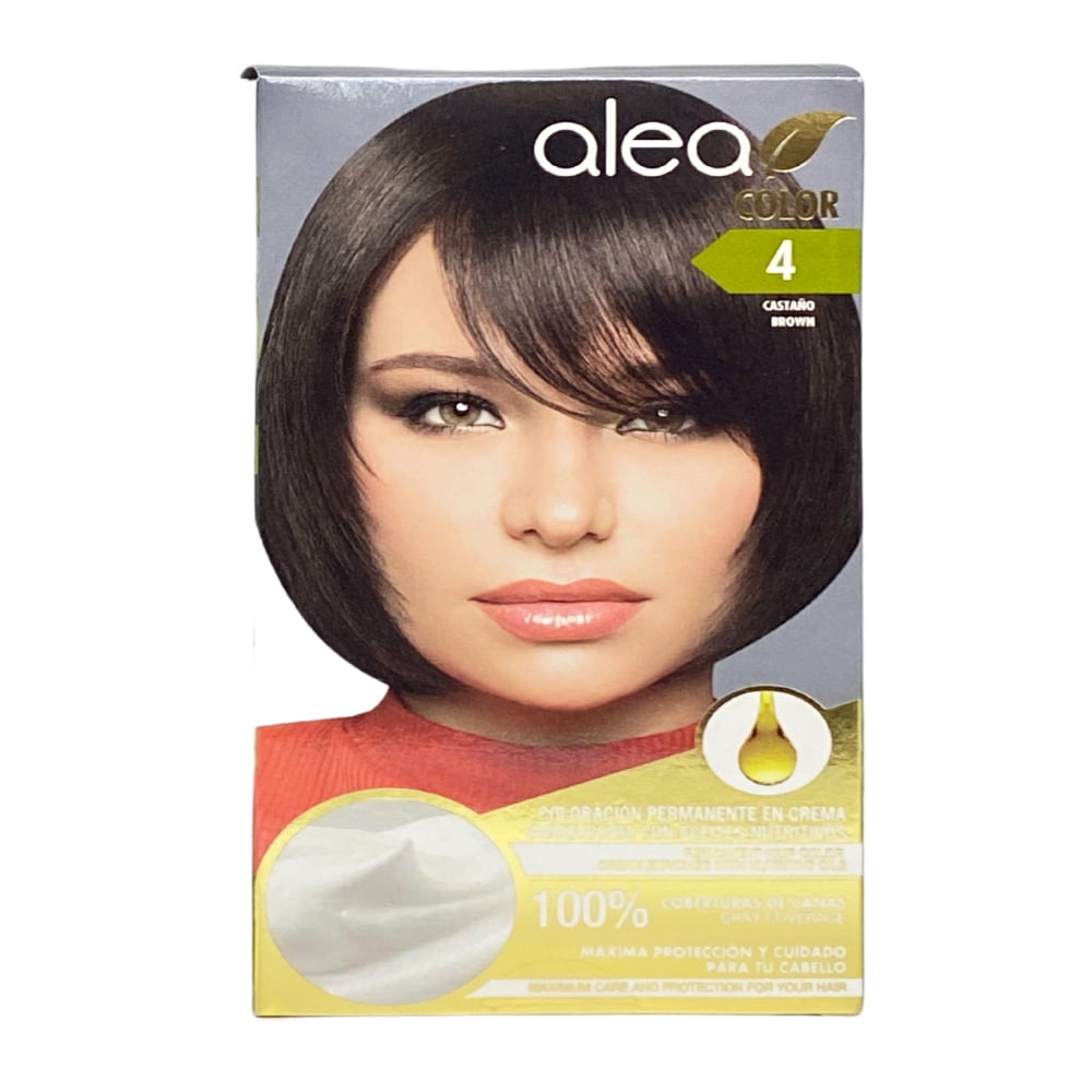 Alea Color Permanent Hair Color Cream Enriched With Nutritive Oils 100% ...