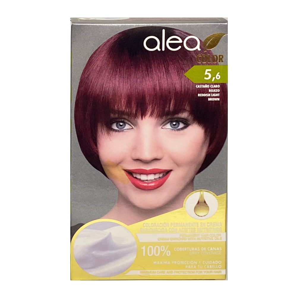 Alea Color Permanent Hair Color Cream Enriched With Nutritive Oils 100% ...