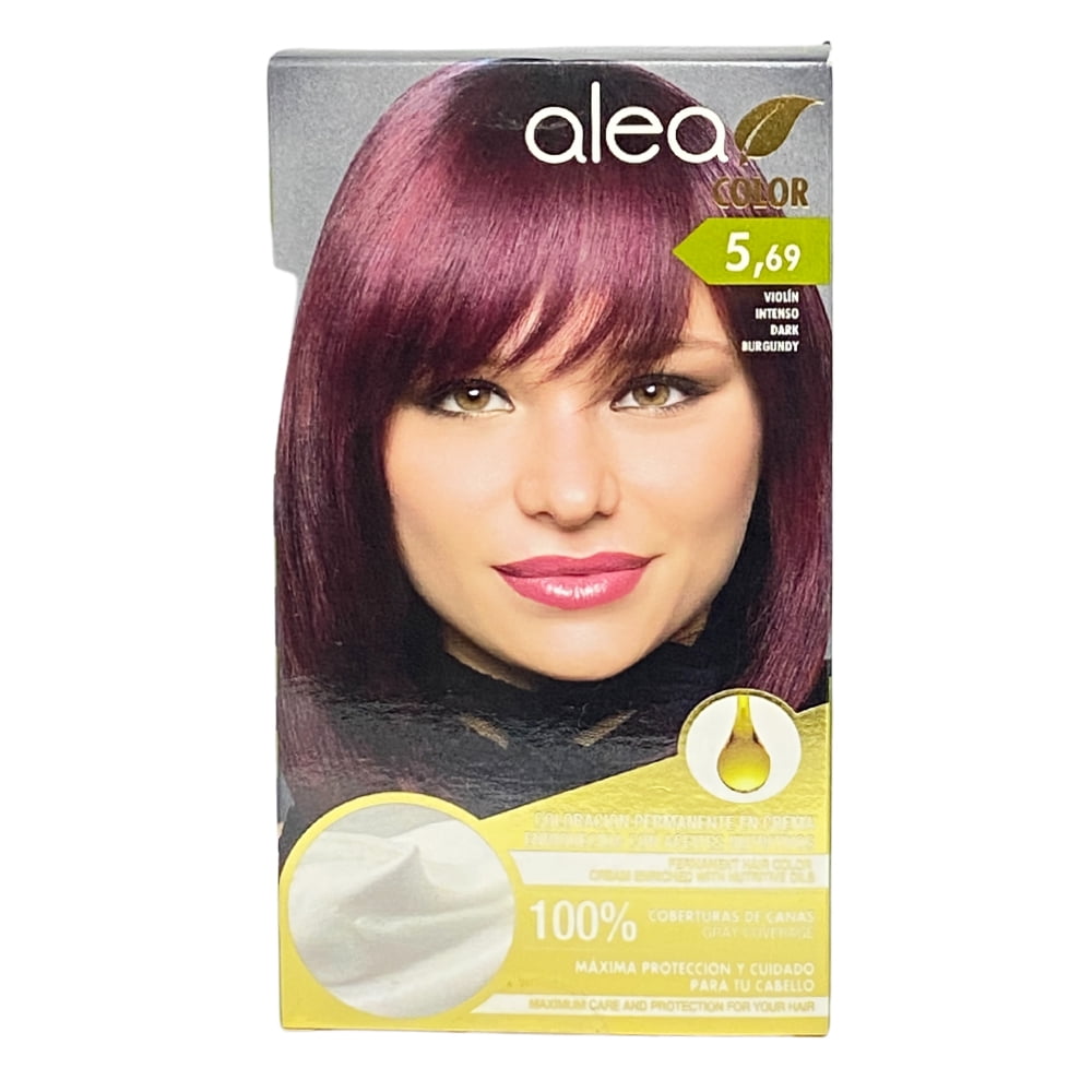 Alea Color Permanent Hair Color Cream Enriched With Nutritive Oils 100% ...