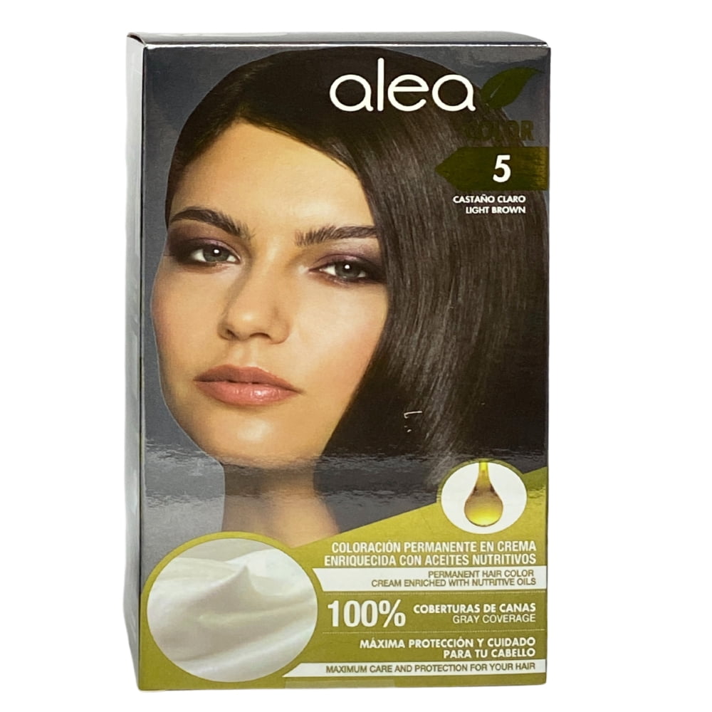 Alea Color Permanent Hair Color Cream Enriched With Nutritive Oils 100% ...