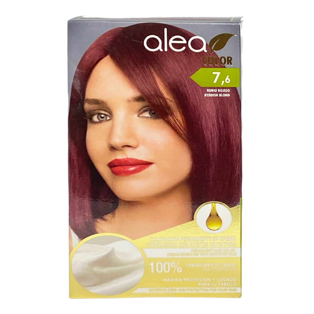 Alea Color Permanent Hair Color Cream Enriched With Nutritive Oils 100% ...