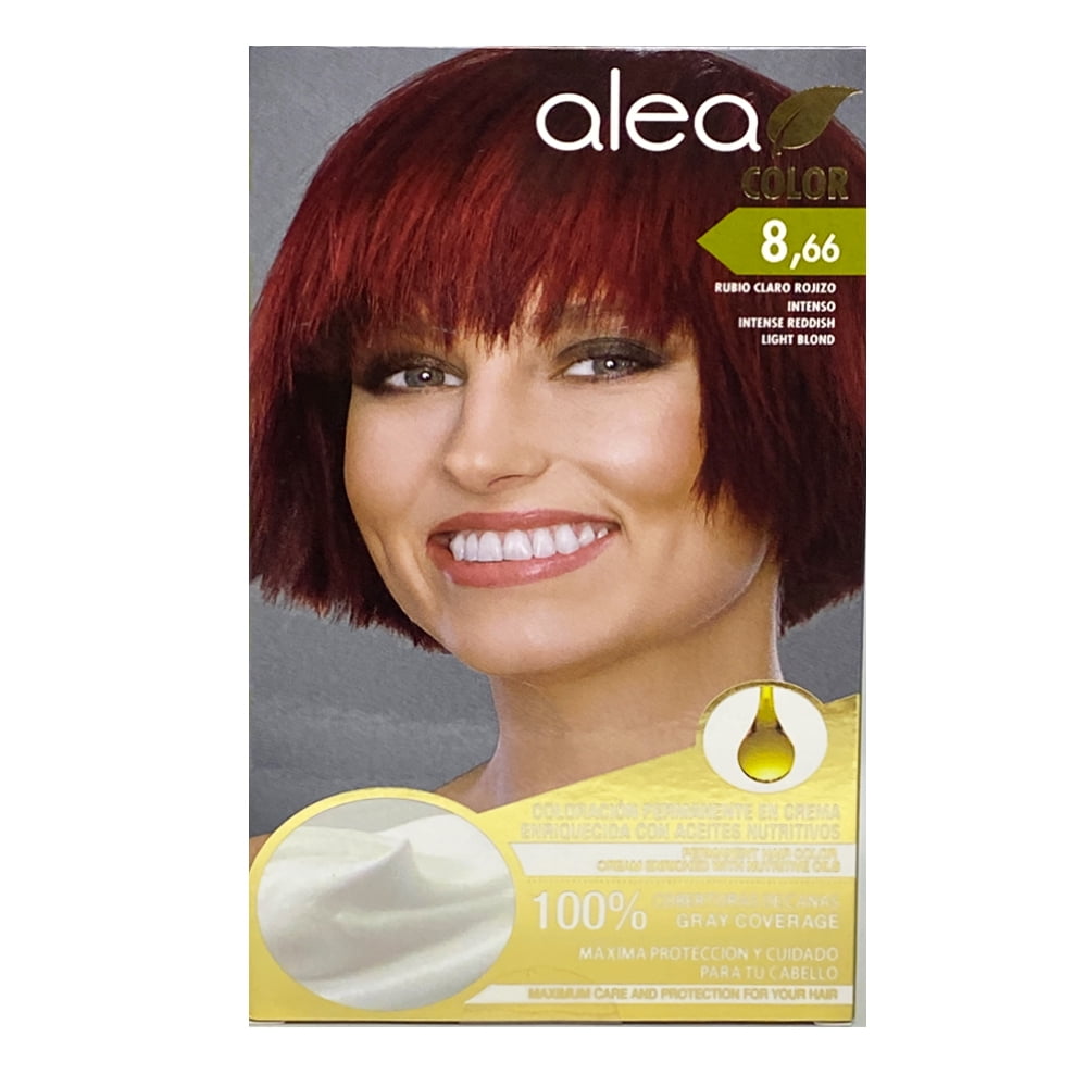 Alea Color Permanent Hair Color Cream Enriched With Nutritive Oils 100% ...