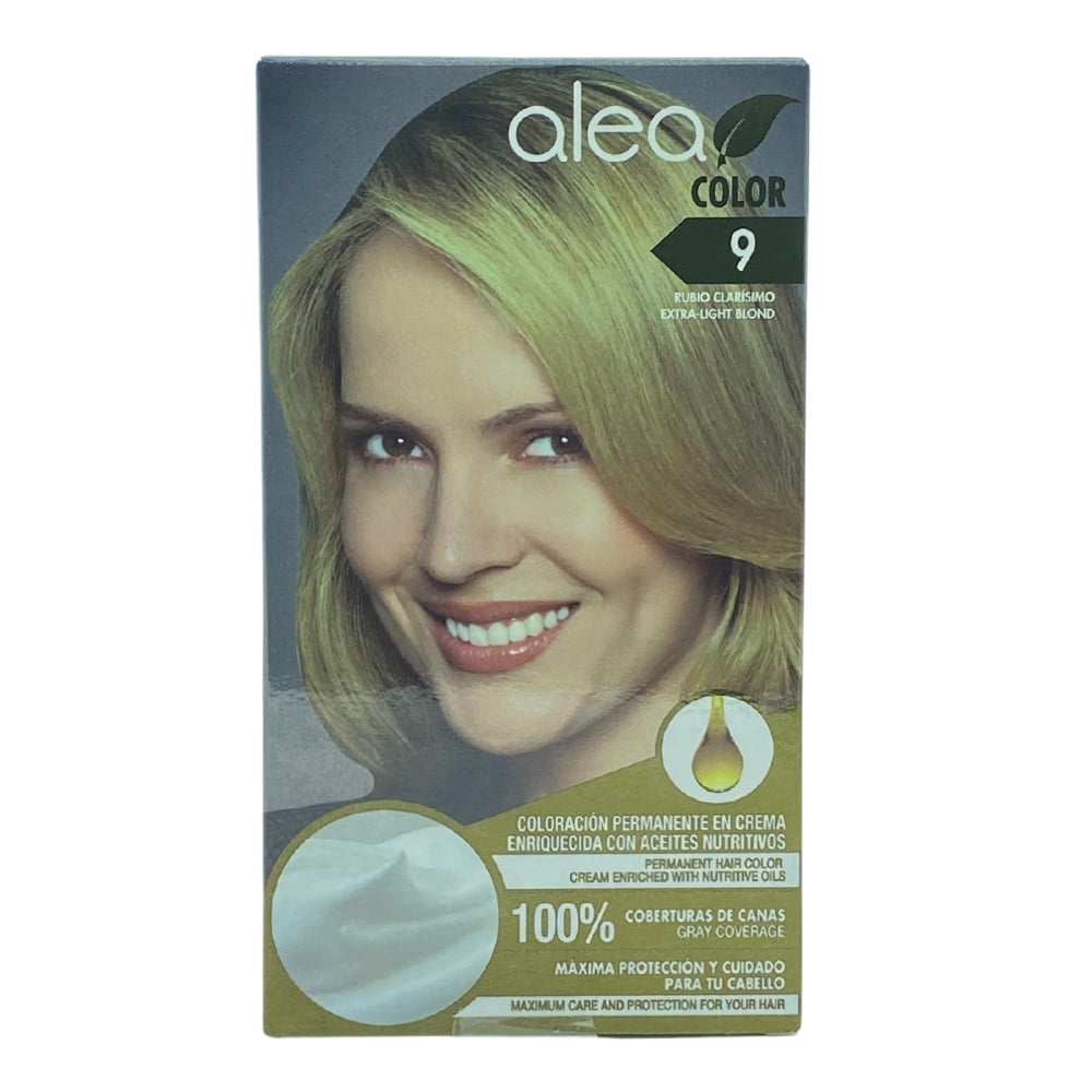 Alea Color Permanent Hair Color Cream Enriched With Nutritive Oils 100% ...