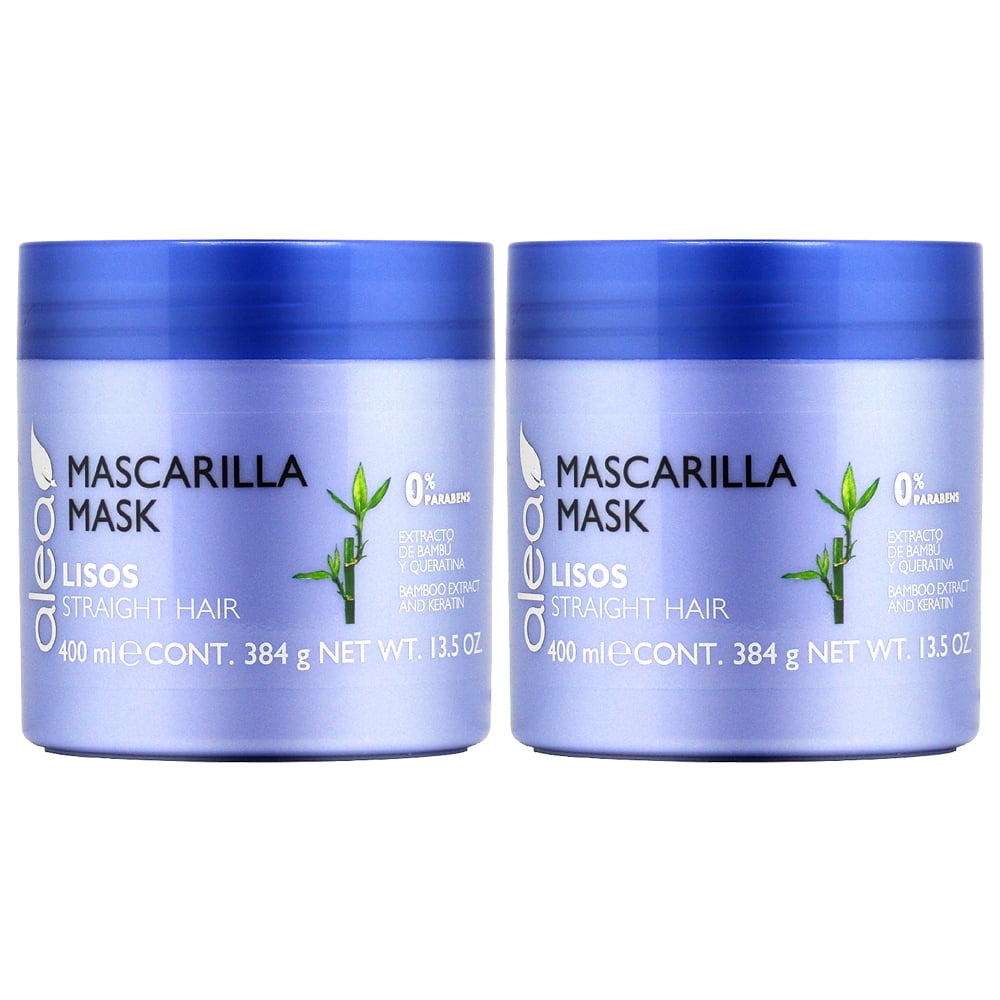 Alea Straight Hair Mask with Bamboo Extract and Keratin 13.5oz (Pack of ...