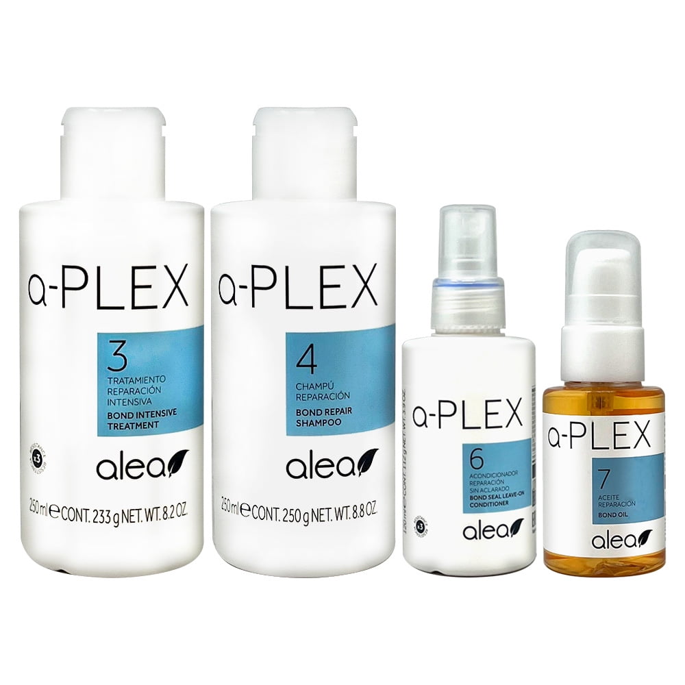 Alea a-Plex 3 Bond Intensive Treatment 8.2oz + 4 Bond Repair Shampoo 8 ...