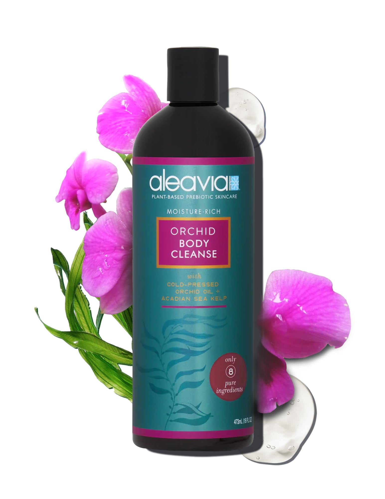 Aleavia Body Cleanse - MMF7 Organic & All-Natural Prebiotic Body Wash ...