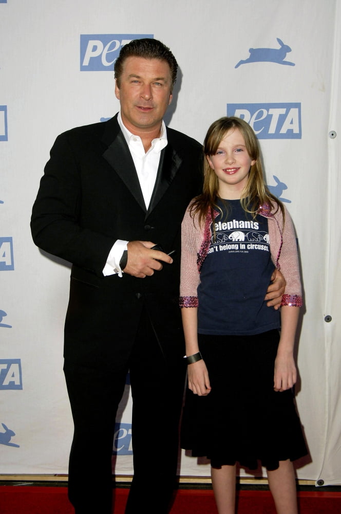Alec Baldwin, Addie At Arrivals For Peta 25Th Anniversary Gala And ...