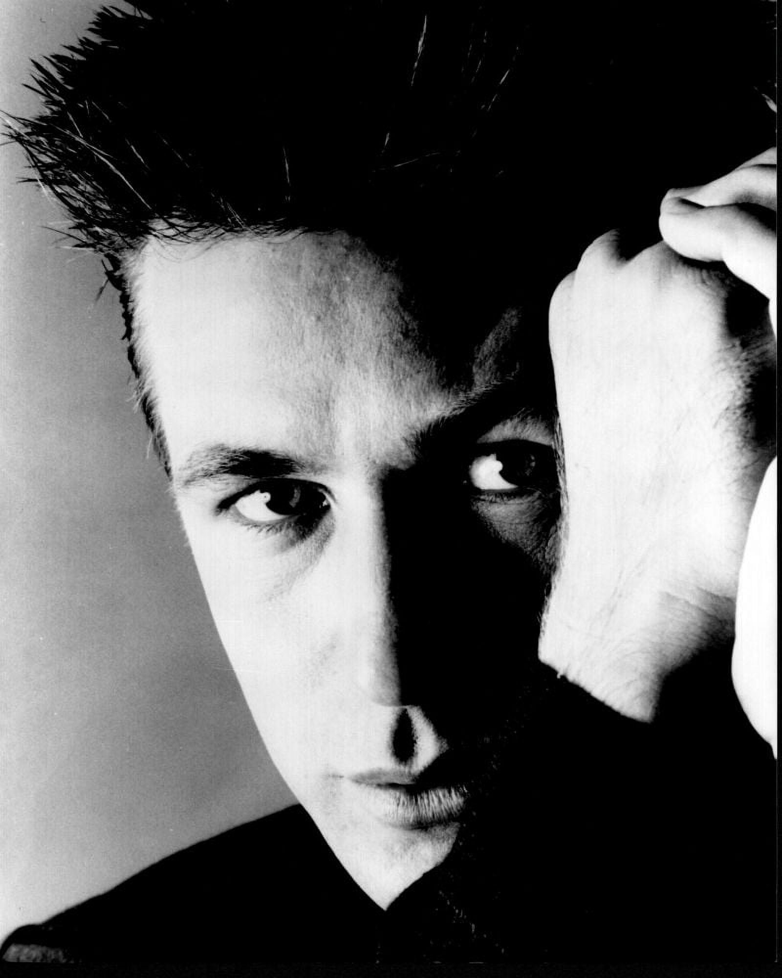 Alec Baldwin Close Up With Hands By Face Black And White Photo Print (8 ...