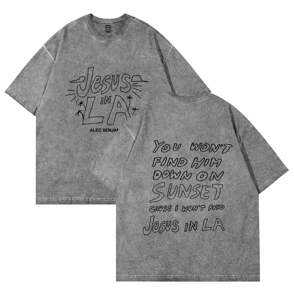 Alec Benjamin 12 NOTES Album Tee Washed Cotton 2025 Tour Collection ...