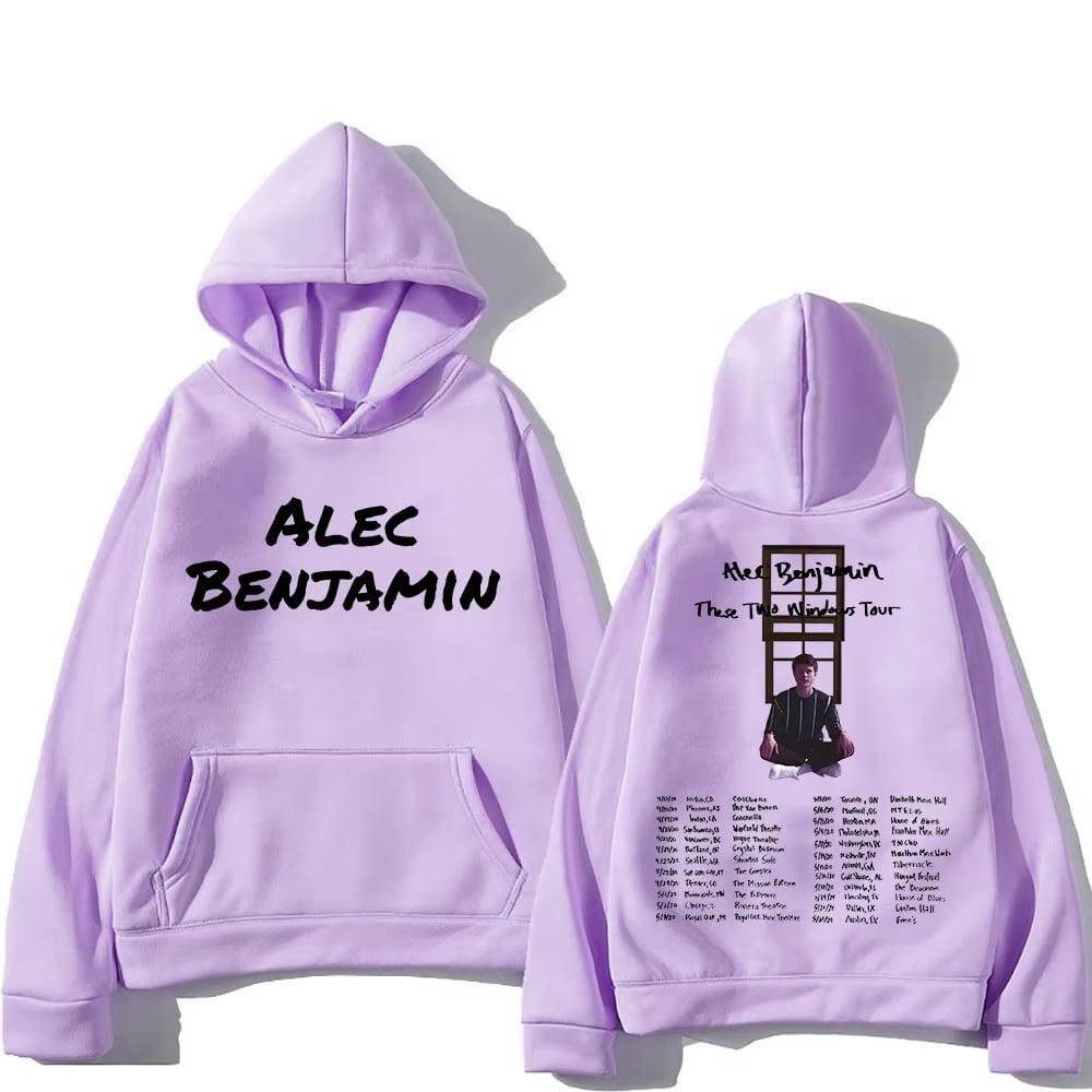 Alec Benjamin 12 Notes Tour 2025 Hoodies Unisex Fashion Sweatshirt ...