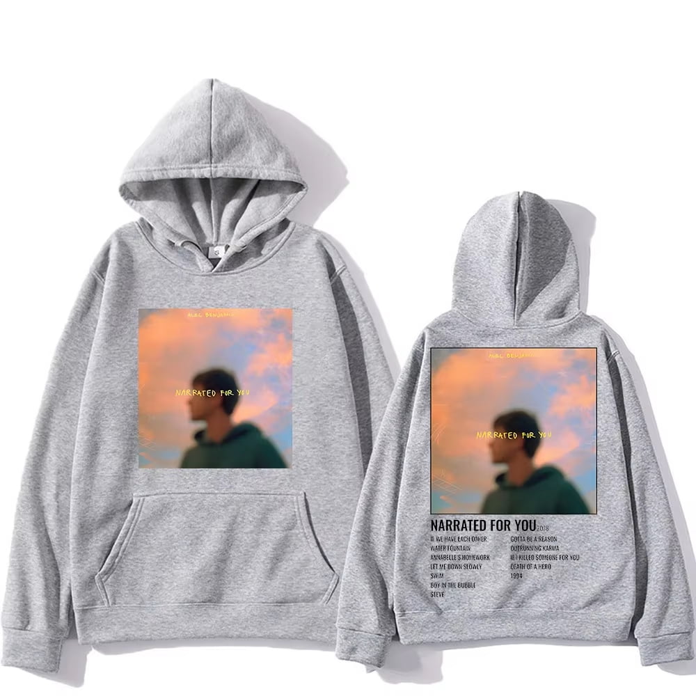 Alec Benjamin 12 Notes Tour 2025 Hoodies Unisex Fashion Sweatshirt ...