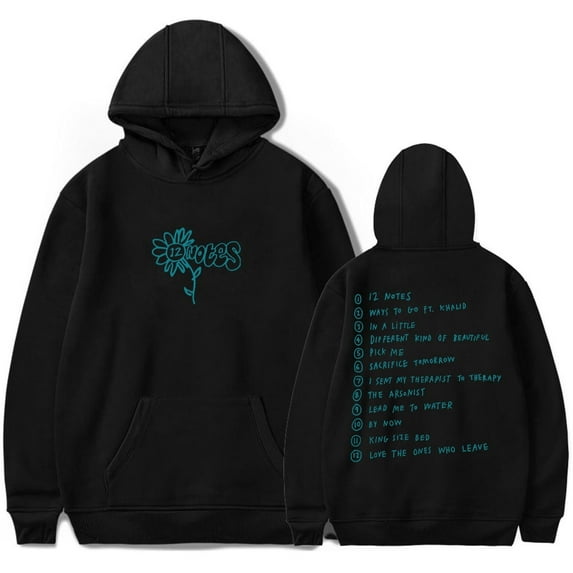 Alec Benjamin 12 Notes Tour Inspired Retro Lyric Graphic Hoodie ...
